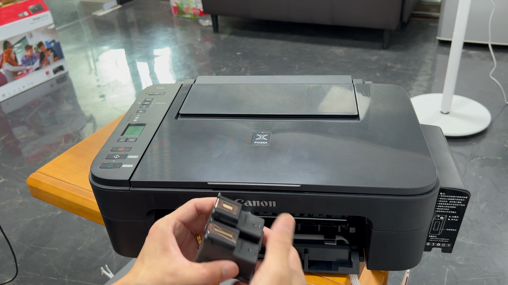 佳能TS3300系列打印机安装视频_哔哩哔哩_bilibili