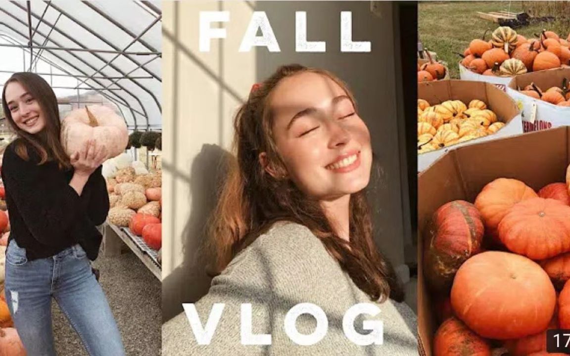 【Sarah C】VLOG| 分享我的秋季妆容+日常乐趣_哔哩哔哩_bilibili