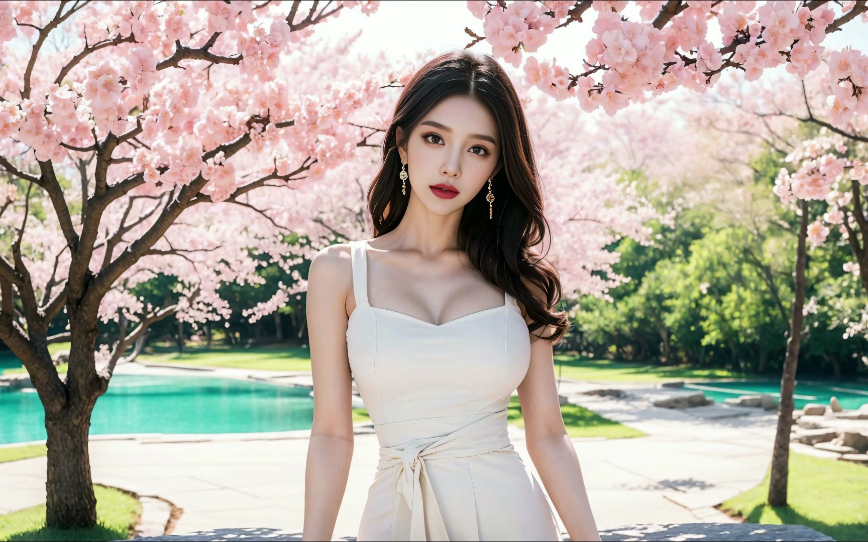 【ai绘画】4k超清美女新娘典雅时尚白洁纯净 哔哩哔哩 