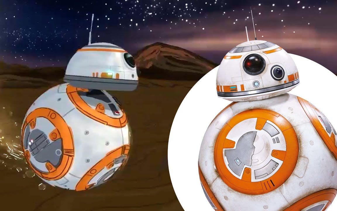 嘟嘟~迪士尼VR艺术家绘画《星球大战》BB-8 - 视频下载 Video Downloader