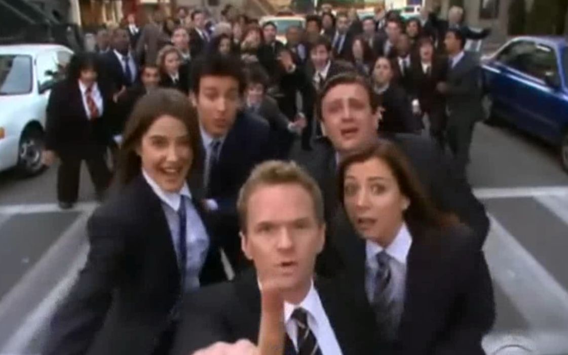 【HIMYM】《西装之歌》（Suits）美剧插入音乐剧_哔哩哔哩_bilibili
