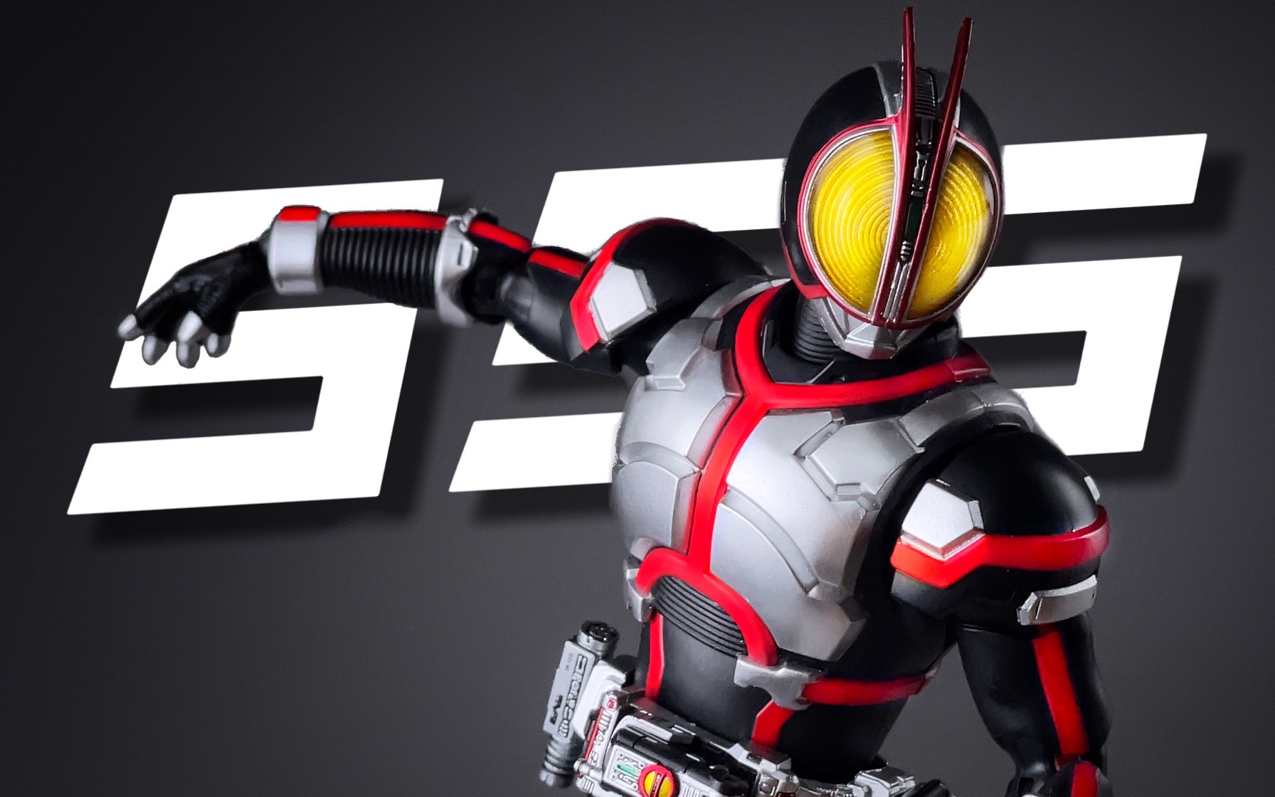 目前最棒的6寸假面骑士555！shf真骨雕假面骑士faiz 555 开箱试玩-李高大的视频空间-李高大的视频空间-哔哩哔哩视频