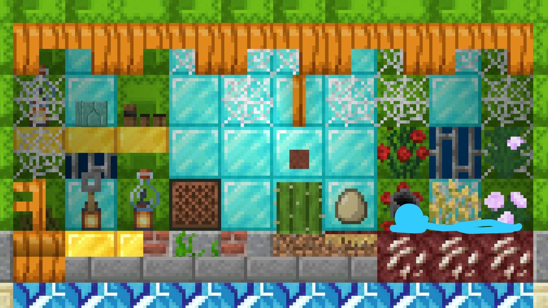 【Alan Becker】【1080P】火柴人vs我的世界 第18集 - 材质包_哔哩哔哩_bilibili