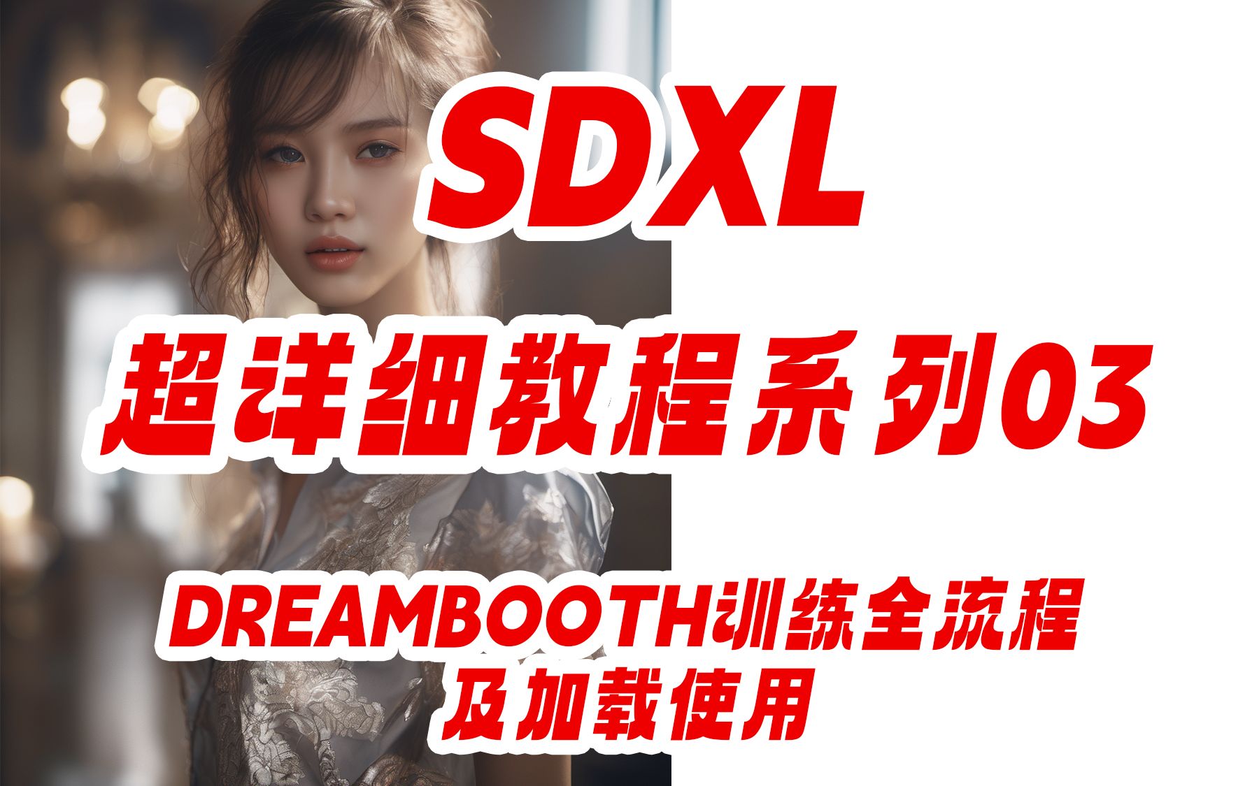 SDXL超详细教程03【Dreambooth训练全流程及加载使用】 - 视频下载 Video Downloader