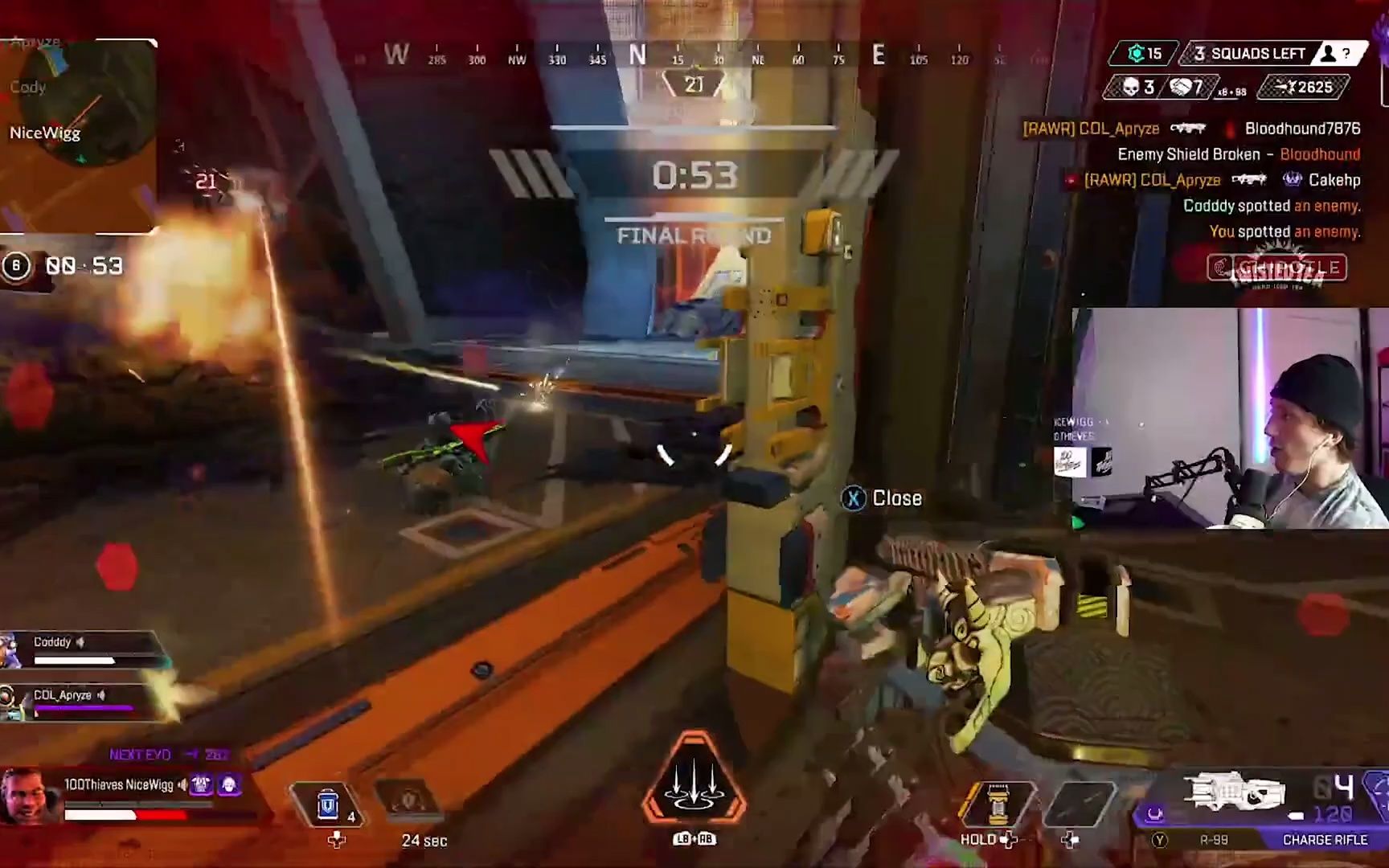 [NiceWigg] The Craziest Apex Endgame Ever- - Apex Legends_哔哩哔哩bilibili_第一视角