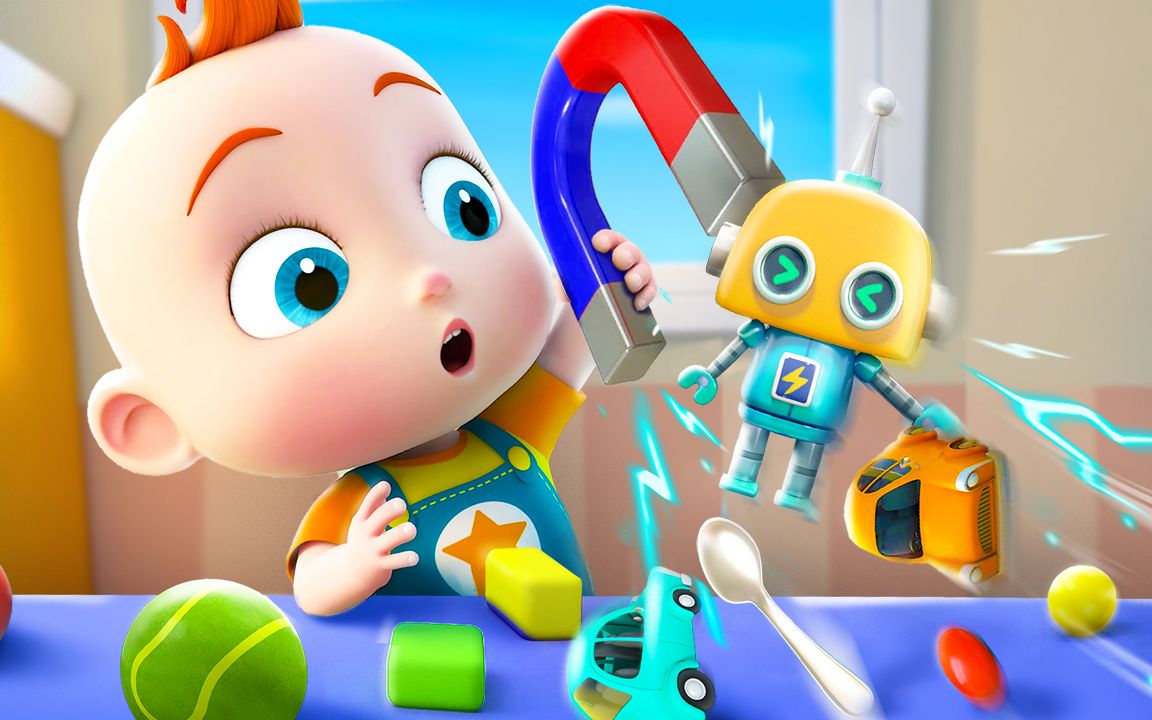 宝贝赳赳 第五季 第34集 磁铁吸吸吸-宝宝巴士BabyBus-宝宝巴士BabyBus-哔哩哔哩视频