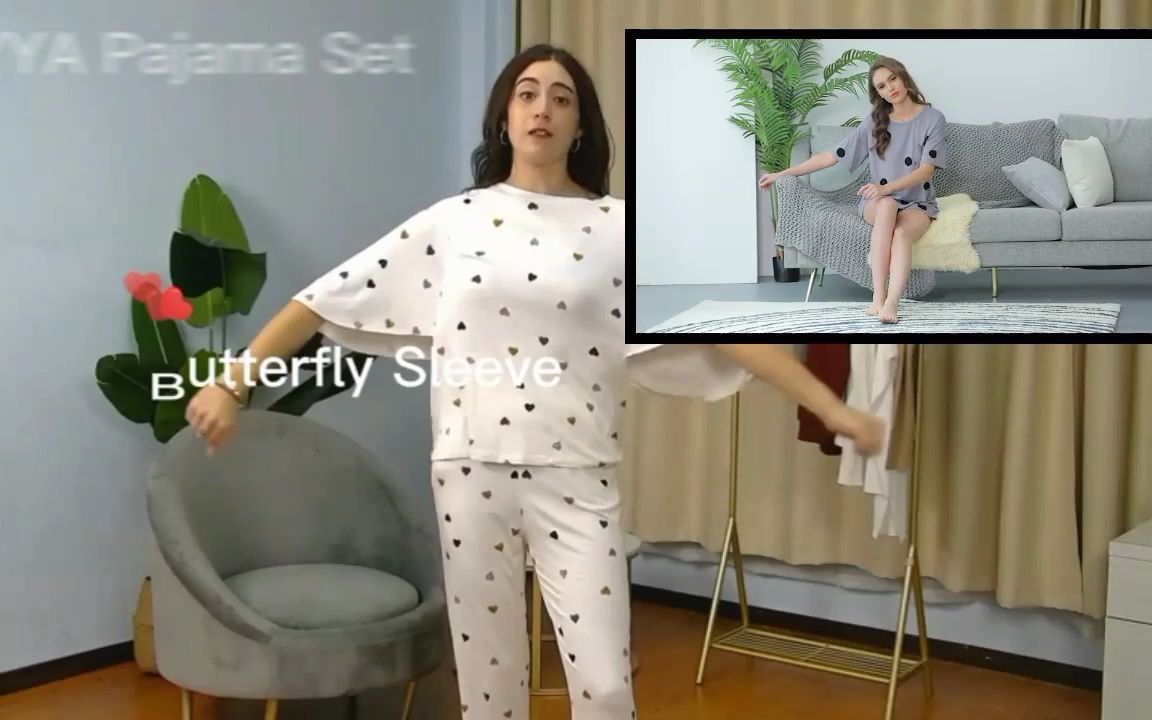 Silky Satin Pajamas Set Classic Sleepwear Loungewear __ Try On Haul ...