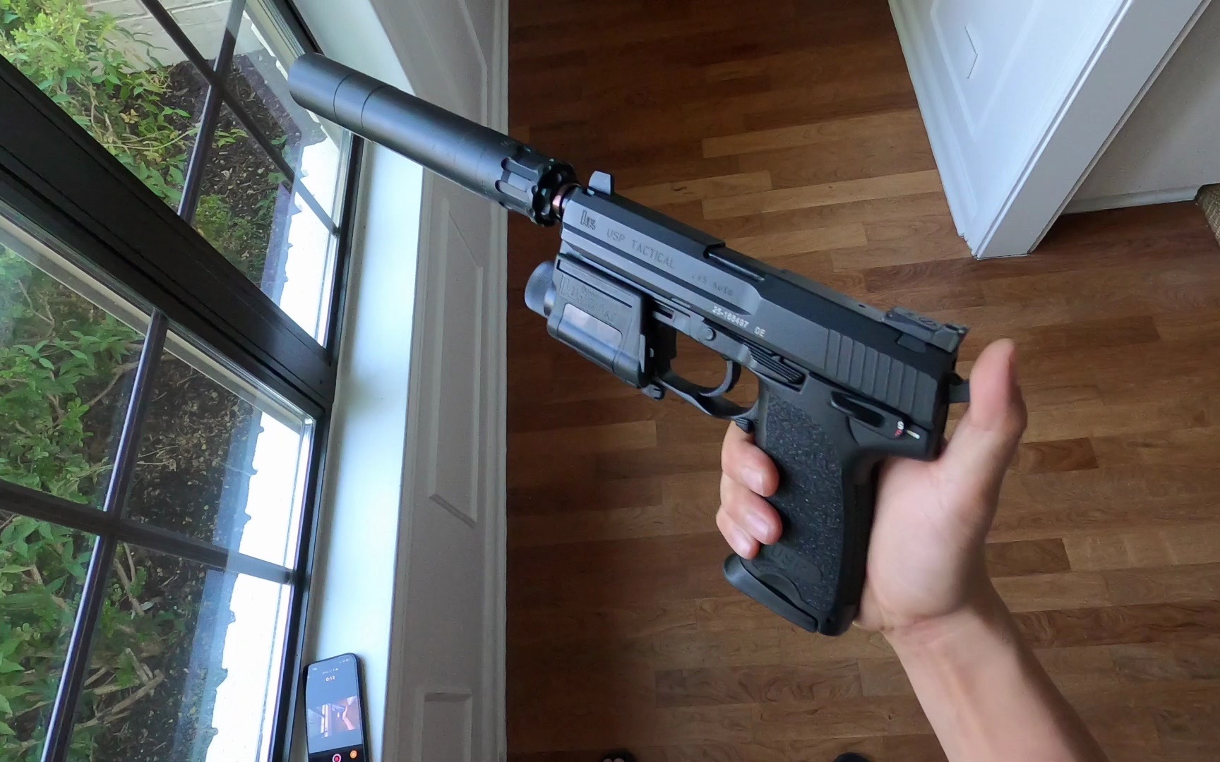 谁人不爱经典的HK USP45 Tactical完全体-撸串pewpewpew-撸串pewpewpew-哔哩哔哩视频