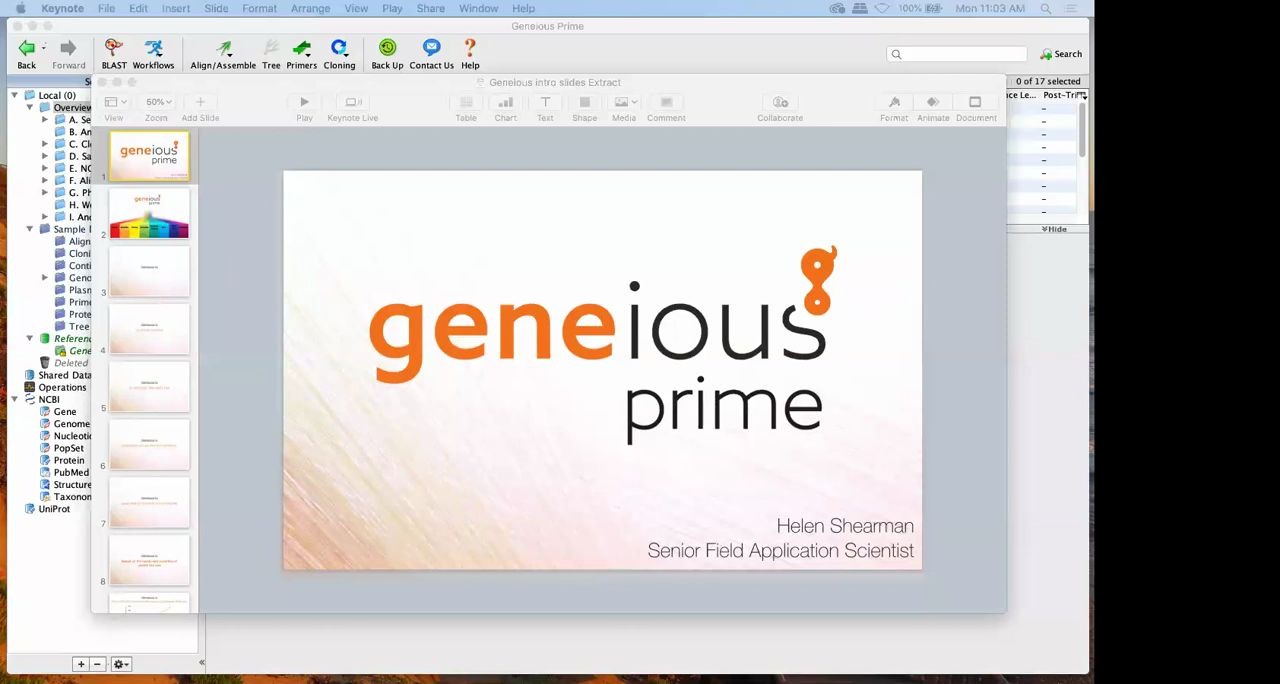 2020 Geneious Training 强大生物信息学软件 再不需要学习Linux_哔哩哔哩_bilibili