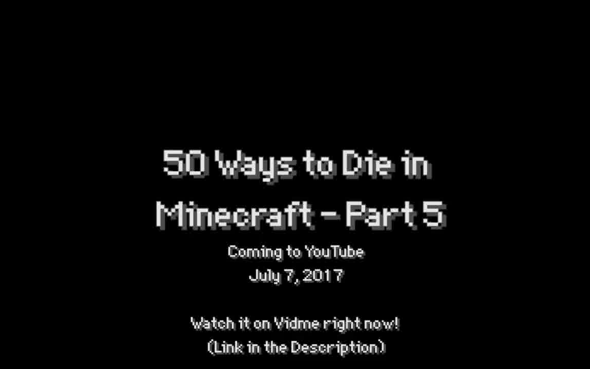 50 Ways to Die in Minecraft - Part 5 Trailer_哔哩哔哩_bilibili