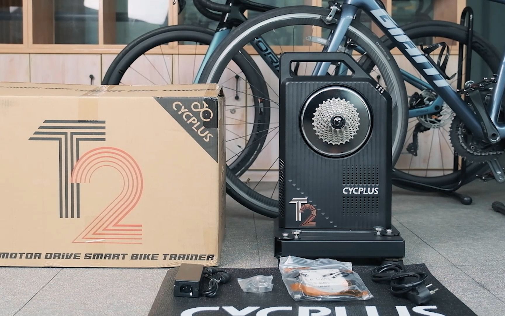 CYCPLUS T2智能直驱骑行台安装视频_哔哩哔哩_bilibili