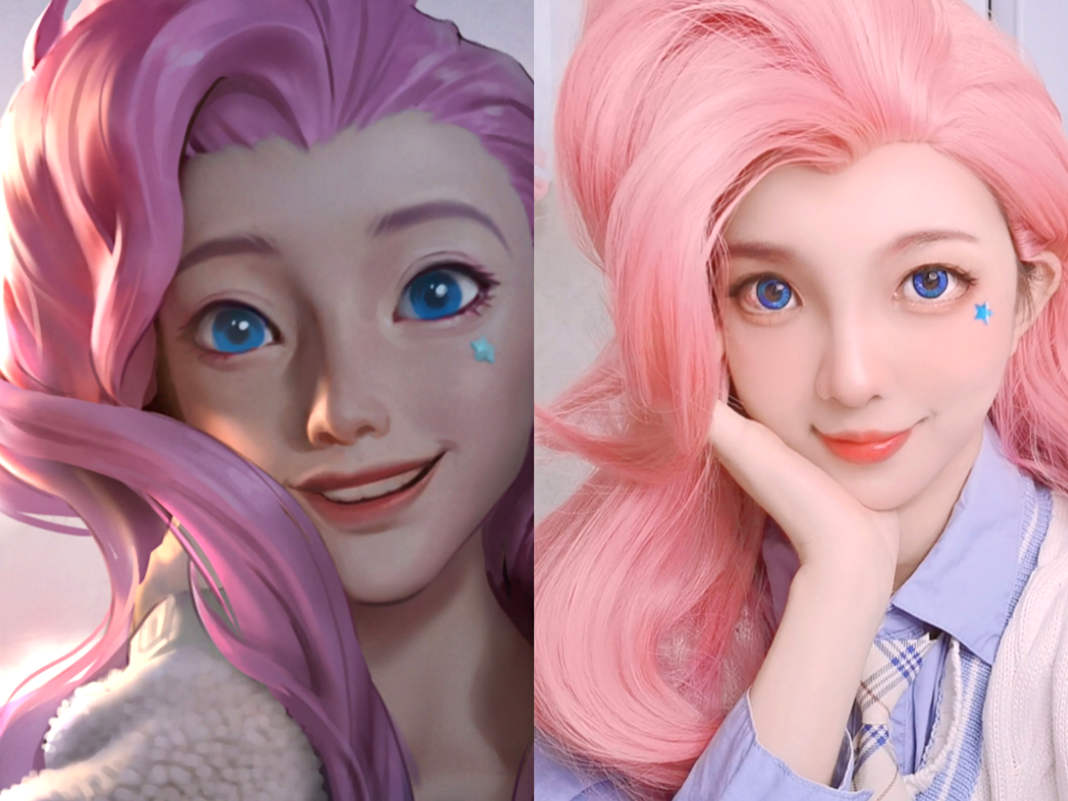 【团子】真人cos萨勒芬妮seraphi丨是你的老婆吗_哔哩哔哩_bilibili