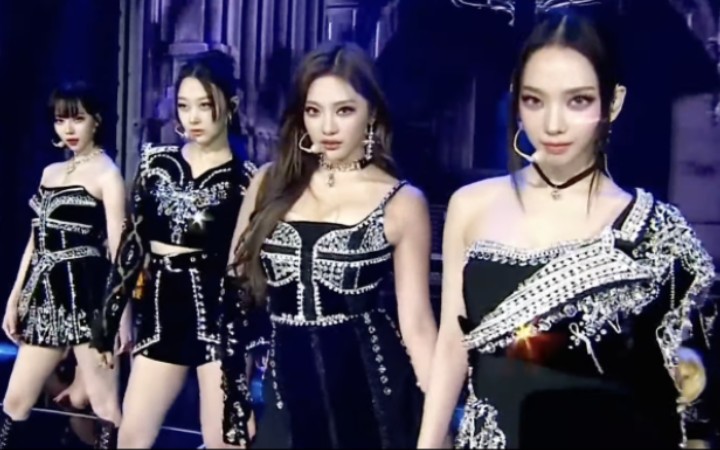 旷野女战士战歌起！aespa 2022KBS歌谣大祝祭Girls改编版舞台 - 哔哩哔哩