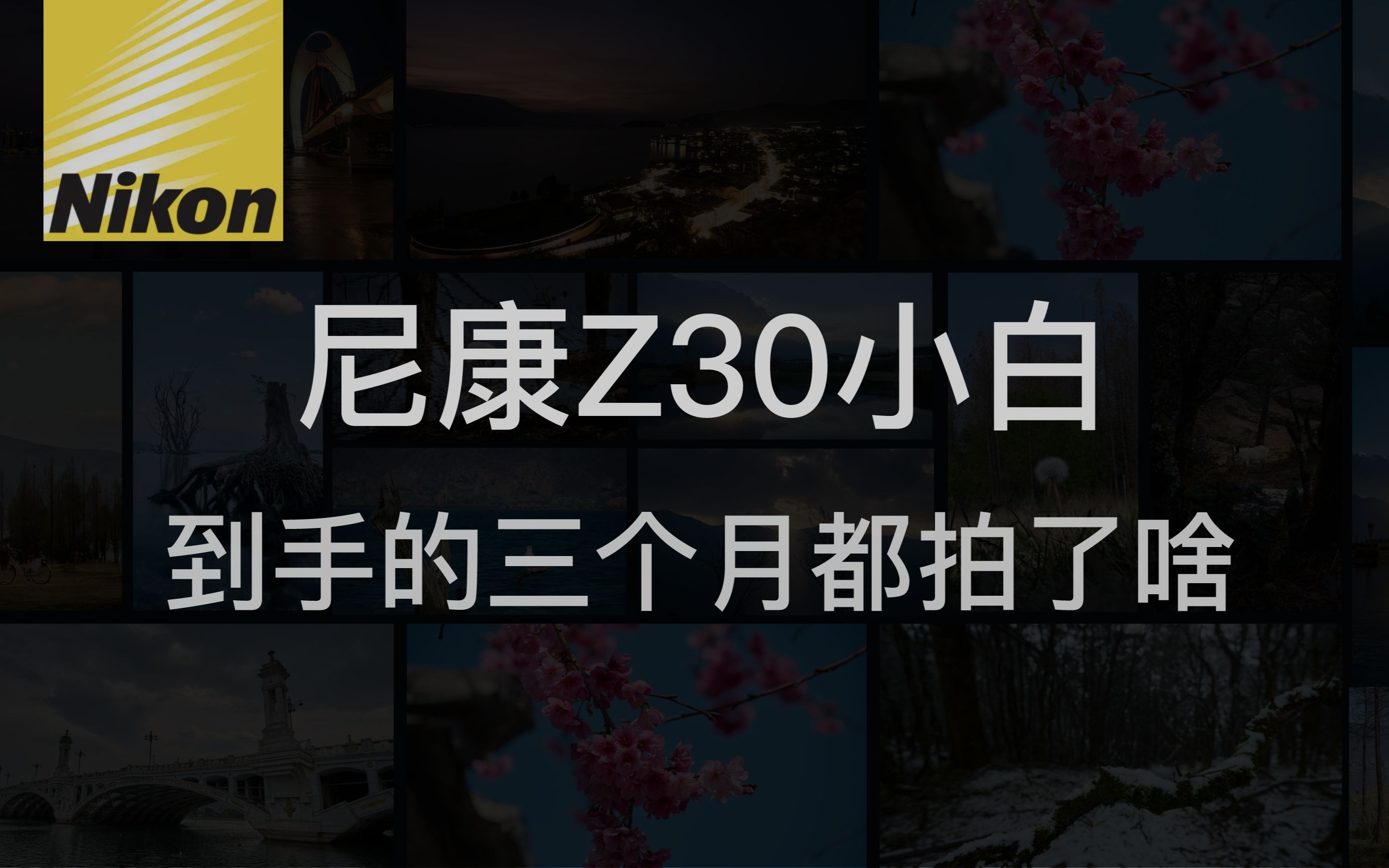 尼康z30小白的三个月都拍了啥 - 哔哩哔哩