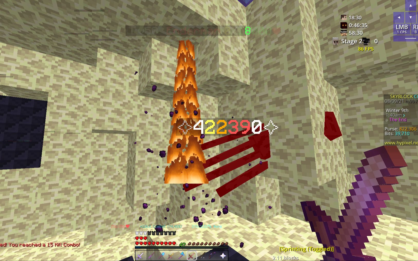 Skyblock Oringo Supporter 免费发布了 这个全新得mod