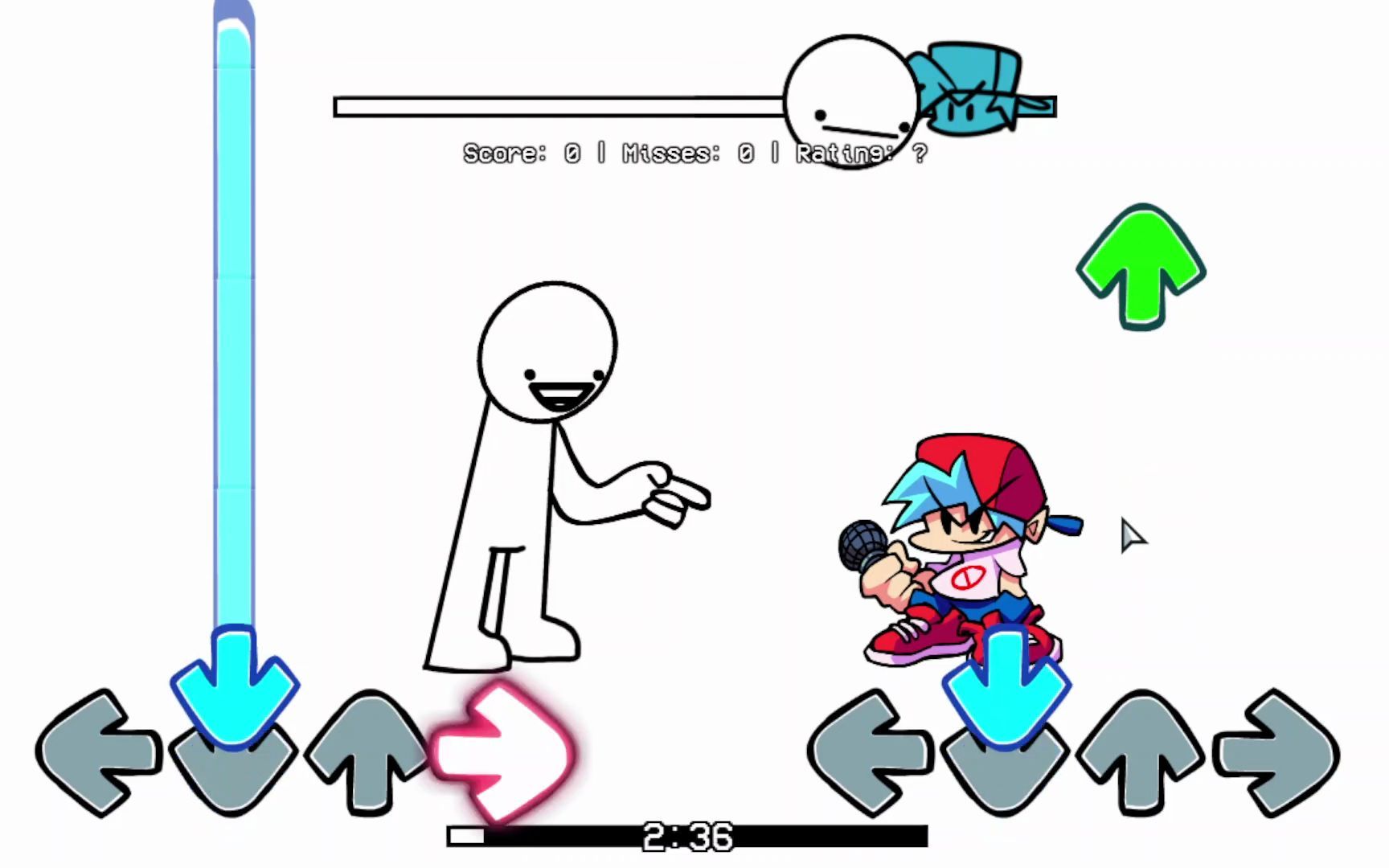 FNF 优质模组 ASDF Funkin全流程//非官方//粉丝自制