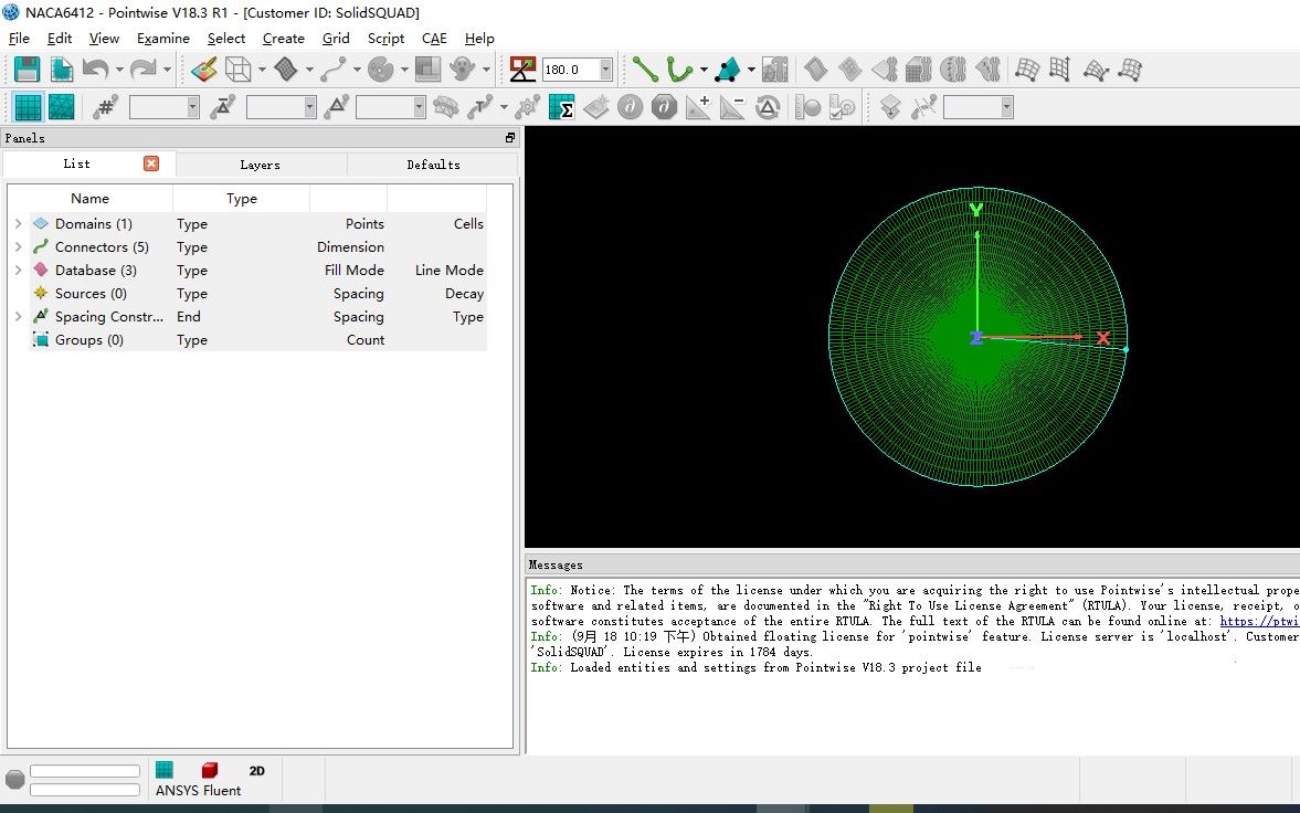 Pointwise NACA 6412 Airfoil Mesh Tutorial_哔哩哔哩_bilibili