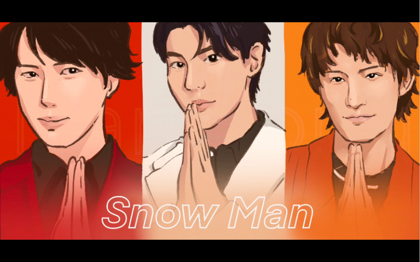 【snowman广播】220120fukka和datesama（今日我只想祈福祈福红白橙）_哔哩哔哩_bilibili