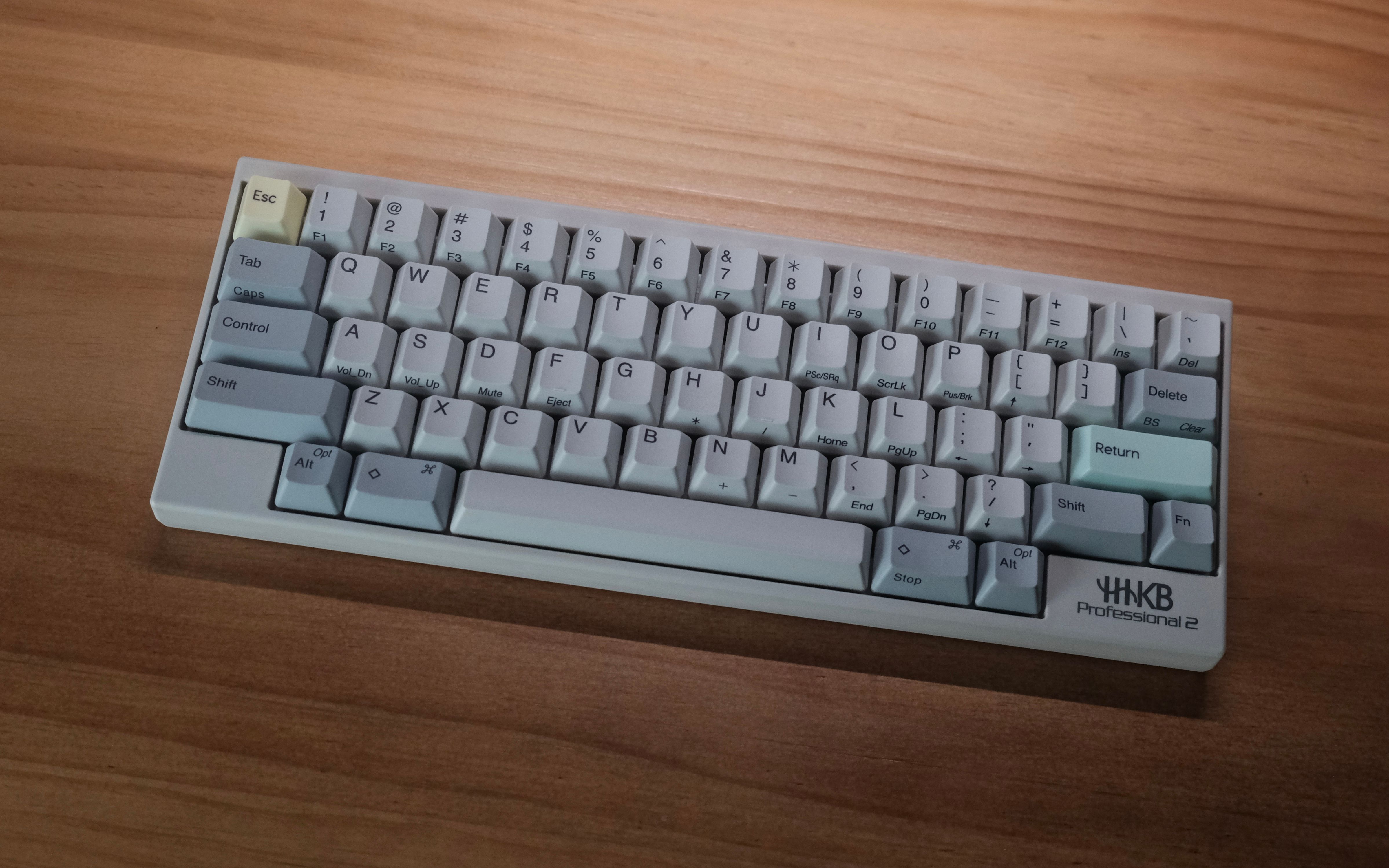 练习了一周标准指法的up，HHKB pro2 45g润滑[键盘打字声]_哔哩哔哩_bilibili