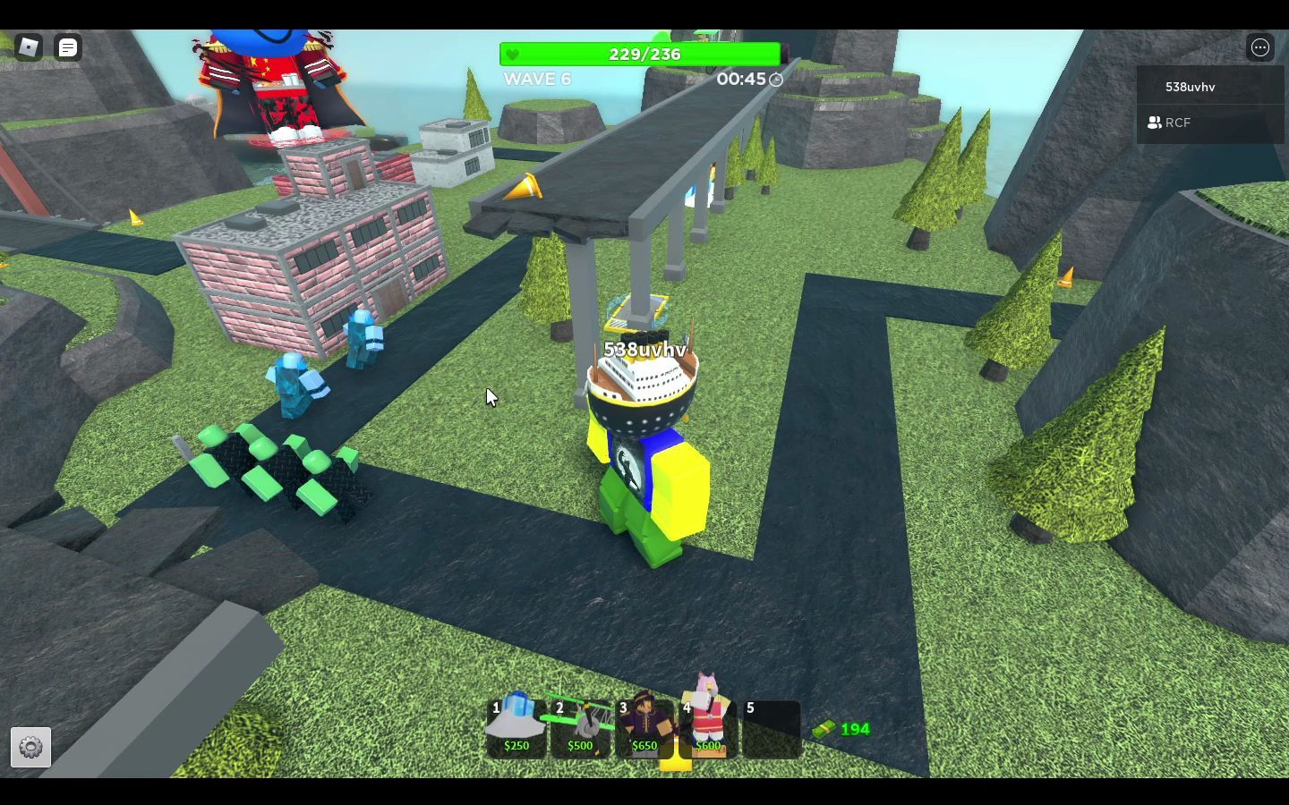 【Roblox·TDS】挑战用飞机打fallen - 哔哩哔哩