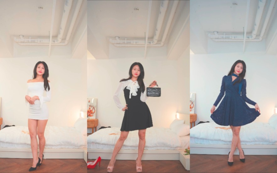 [4K] Sexy lookbook that I want to show only to you-一条不愿意透露颜色的大腿-一条不愿意透露 ...