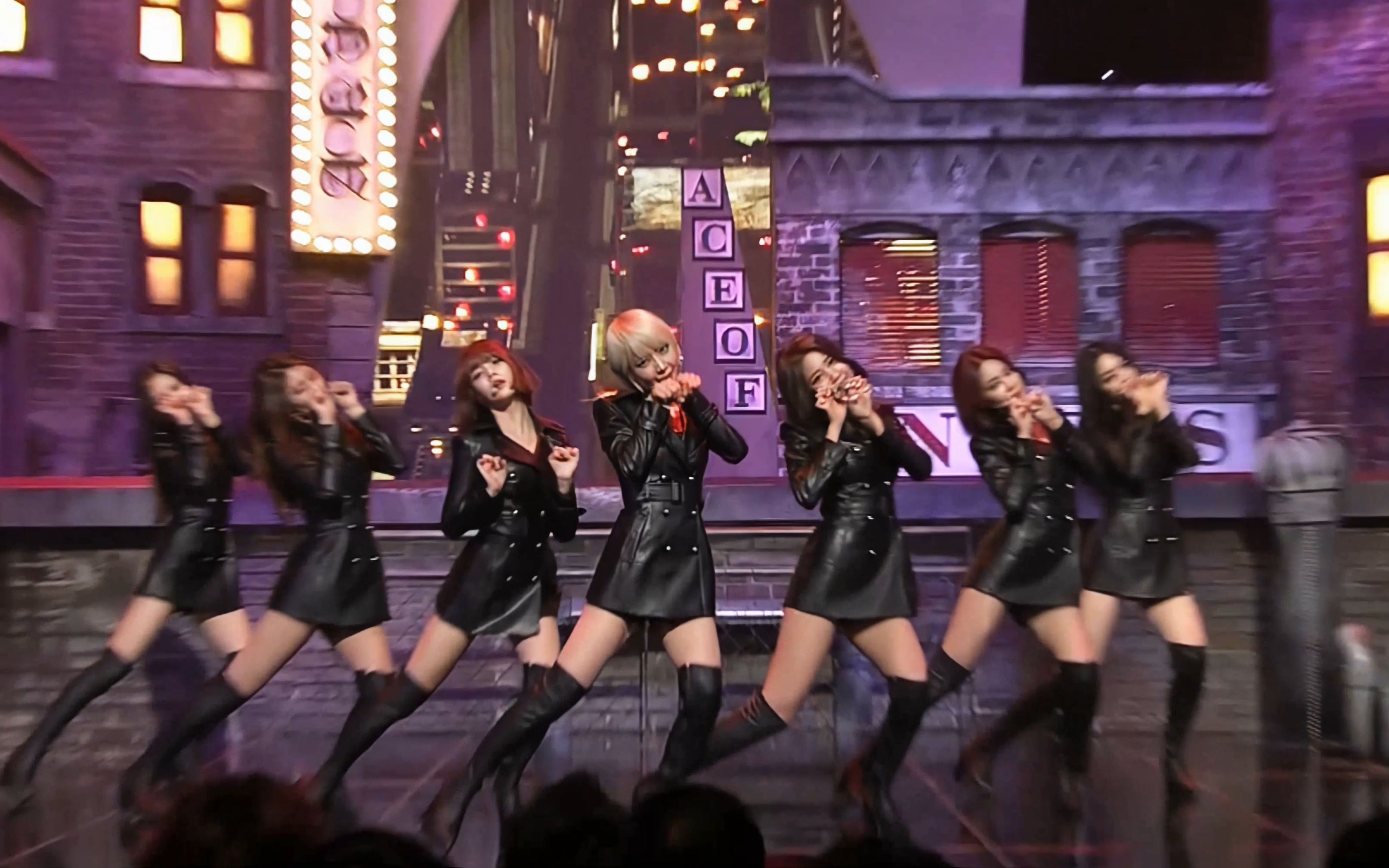 【4K LIVE】AOA - Like A Cat（141113 Mnet M!Countdown）_哔哩哔哩_bilibili