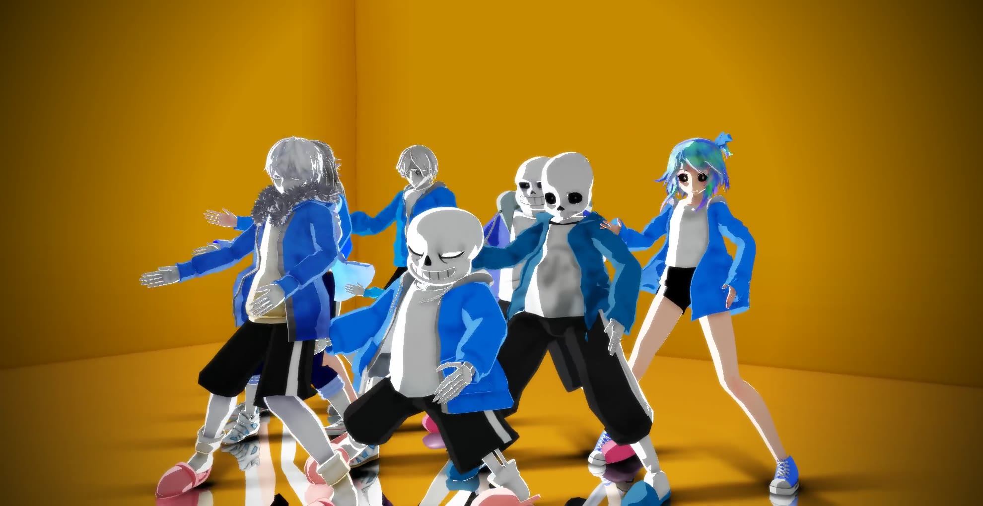 【Undertale】十位Sans们的「One・Two・Three」☆真是令人眼花缭乱☆_哔哩哔哩 (゜-゜)つロ 干杯~-bilibili