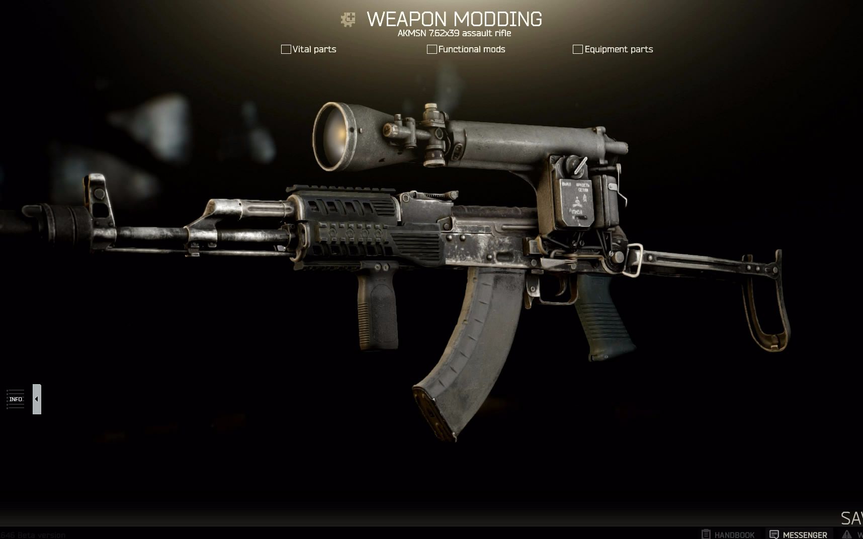 如何把塔利班的AKMSN改成夜战神器_哔哩哔哩_bilibili