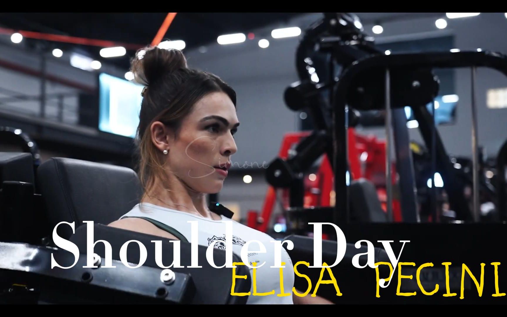 ELISA PECINI肩部训练-干肉小能手-干肉小能手-哔哩哔哩视频