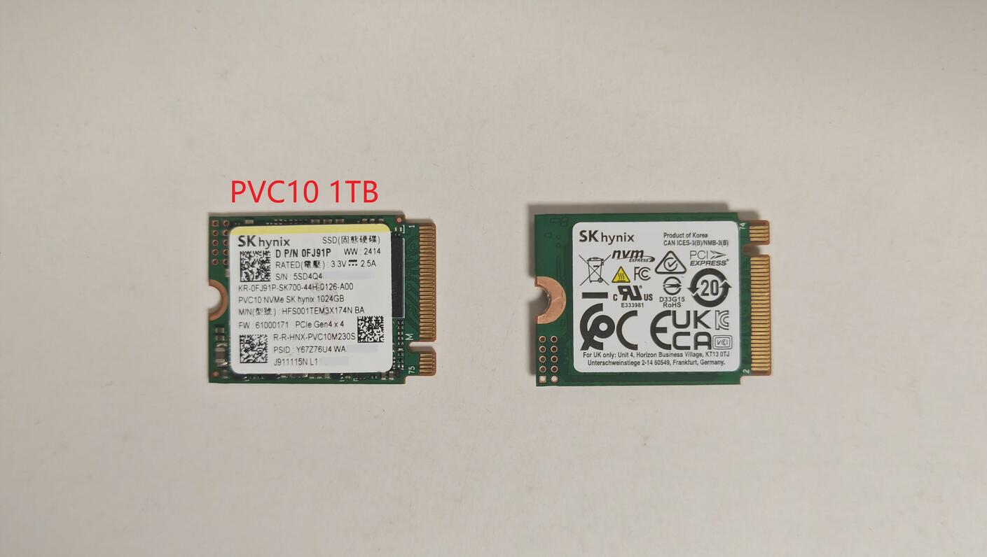 海力士PVC10 1TB M2 2230 NVME PCIE4.0写入测试 - 哔哩哔哩