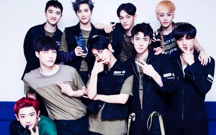 【EXO】九人完整体部分采访综艺（非团综）合集_哔哩哔哩_bilibili