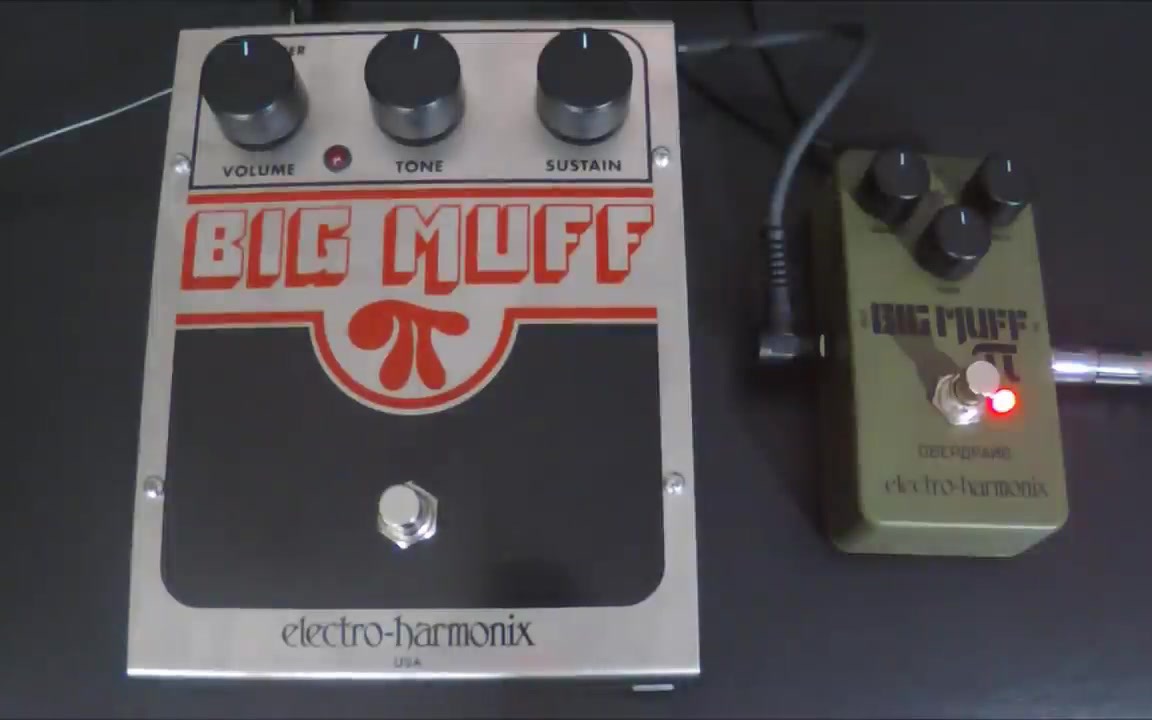 Electro-Harmonix EHX Green Russian Big Muff 🆚 USA Big Muff_哔哩哔哩_bilibili
