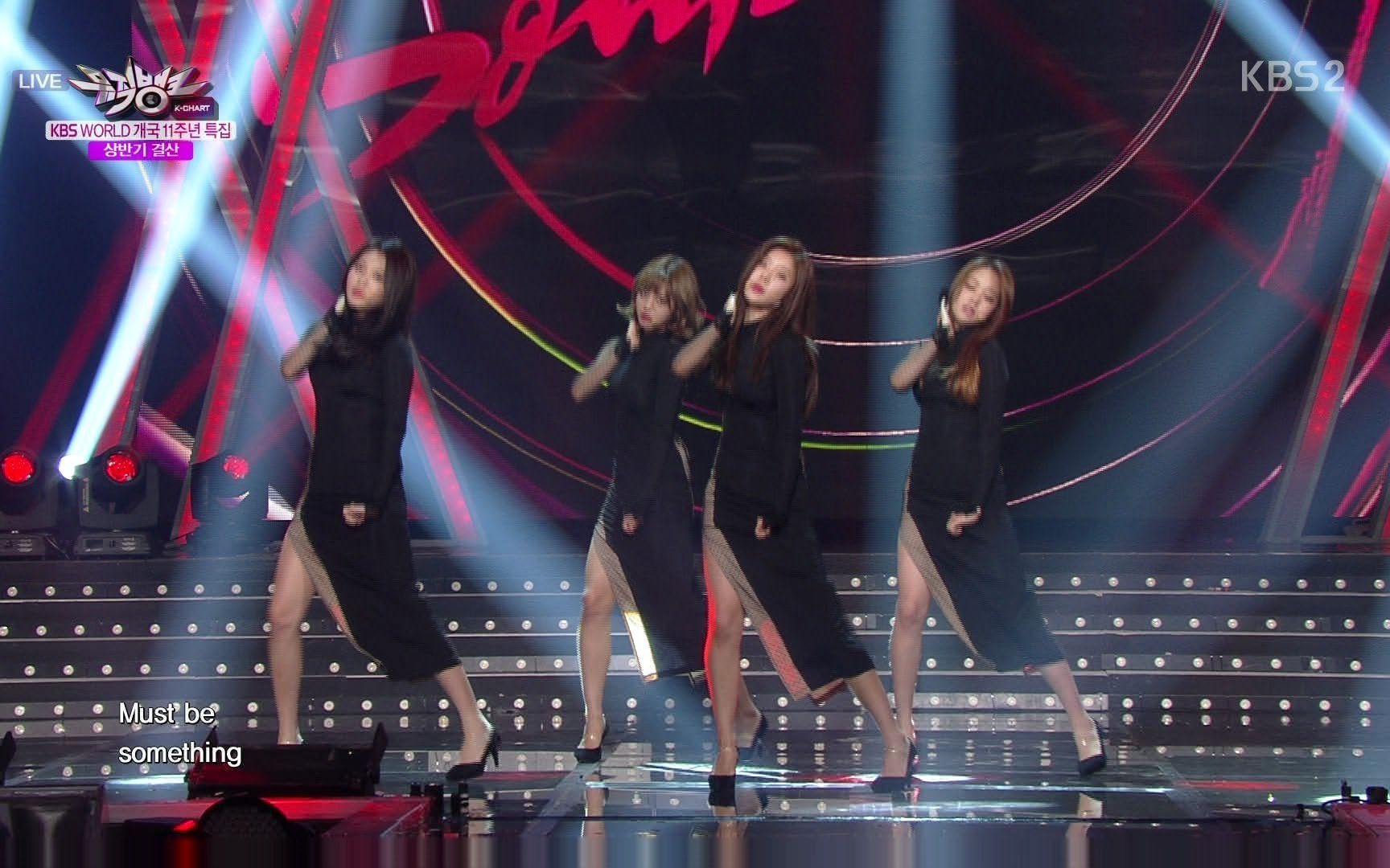 Girls Day - Something (140627 KBS Music Bank)_哔哩哔哩_bilibili