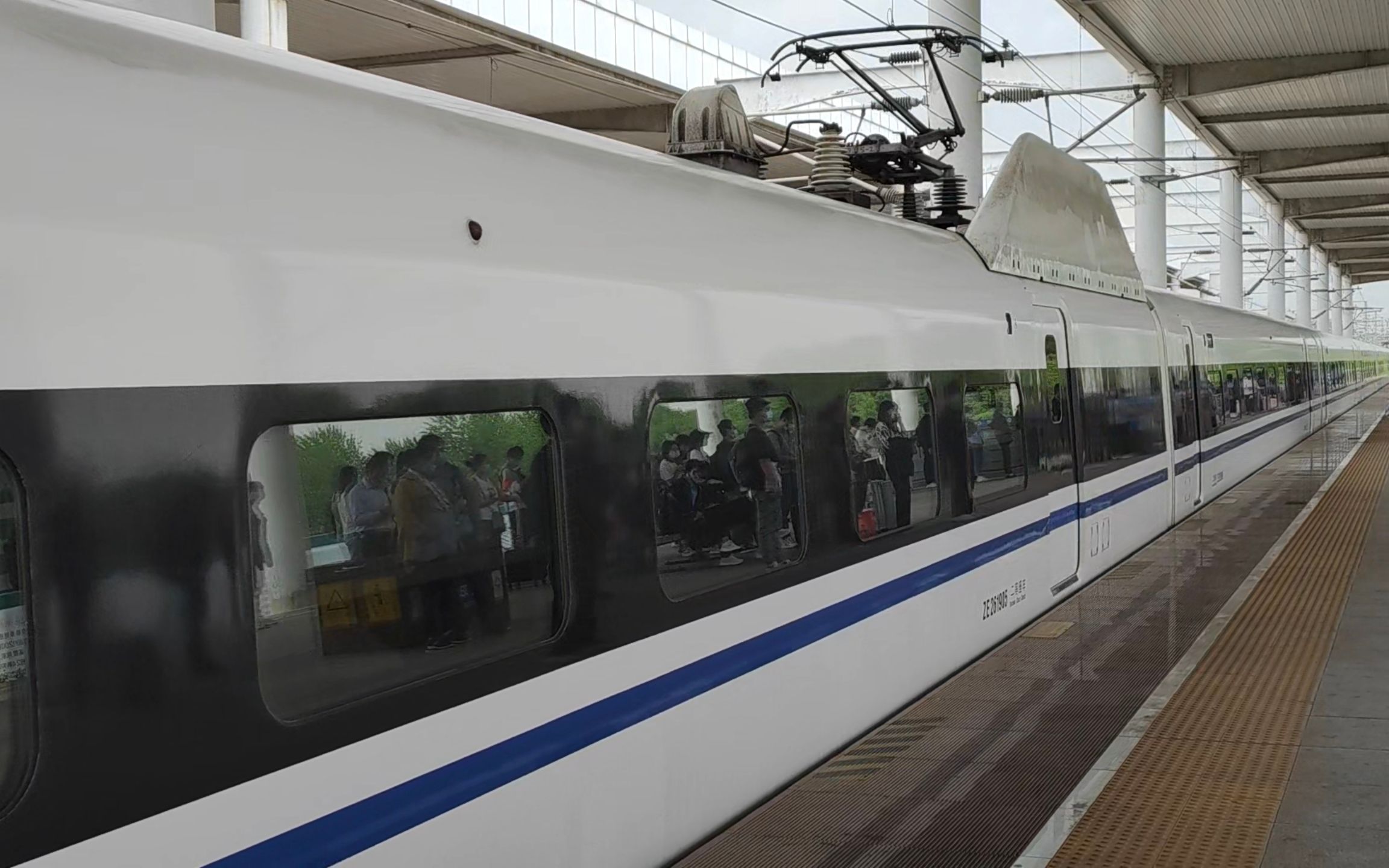 【铁路POV】G507次信阳东出站左侧展望-王安桥-王安桥-哔哩哔哩视频