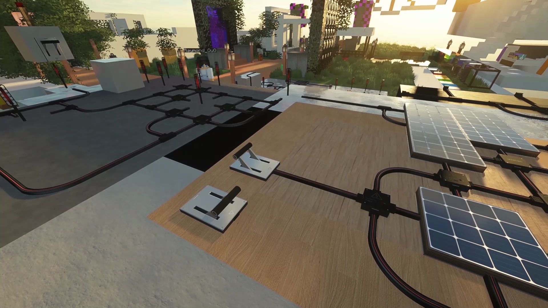 4K-Minecraft-光线追踪 - UMSOEA R15更新 光线追踪着色器和纹理[umsoea]建筑（工业更新）