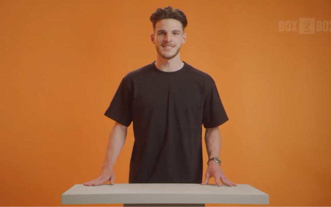 德克兰赖斯｜Declan Rice Reveals Secret Rap Alias - "I'm Like A Fake Drake ...