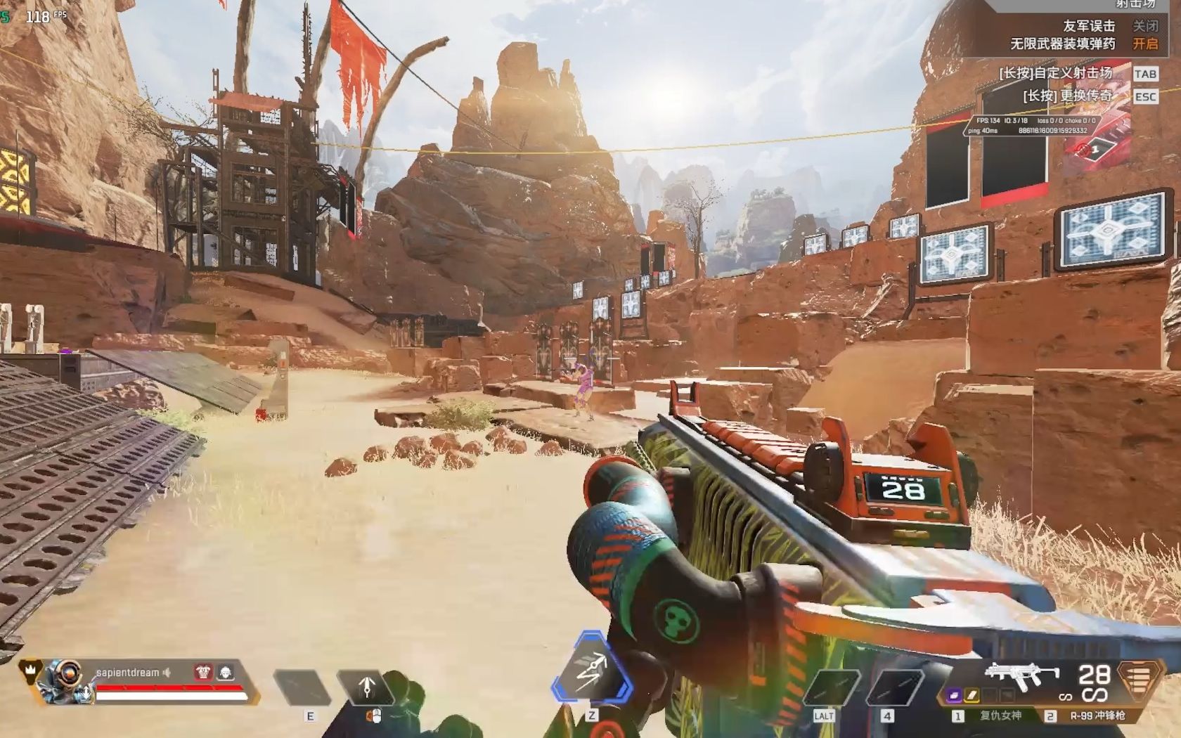 【apex】s16新赛季真神r99的逆天腰射视频流出 - 哔哩哔哩