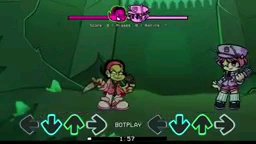 FNF-Pink and Green(Heartmelter, but it's a Nene and Yukichi cover ...