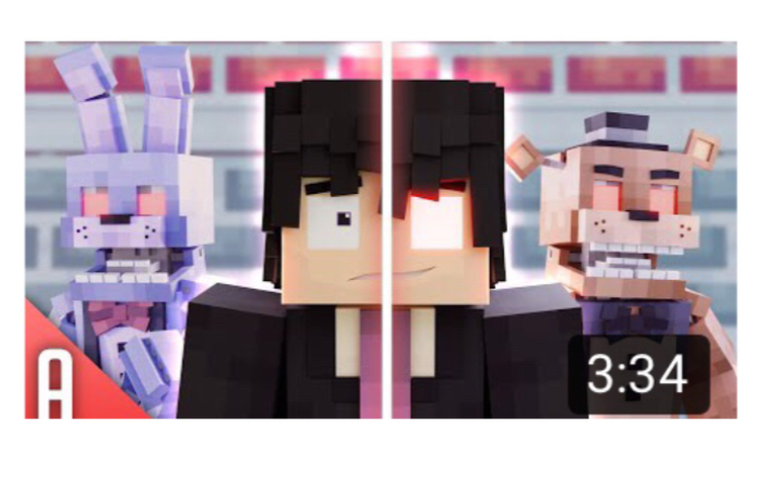 "Gonna Pretend" | FNAF· 我的世界 音乐录影带(DHeusta & Rooster Time的歌曲)[疯狂第一部]_哔哩 ...