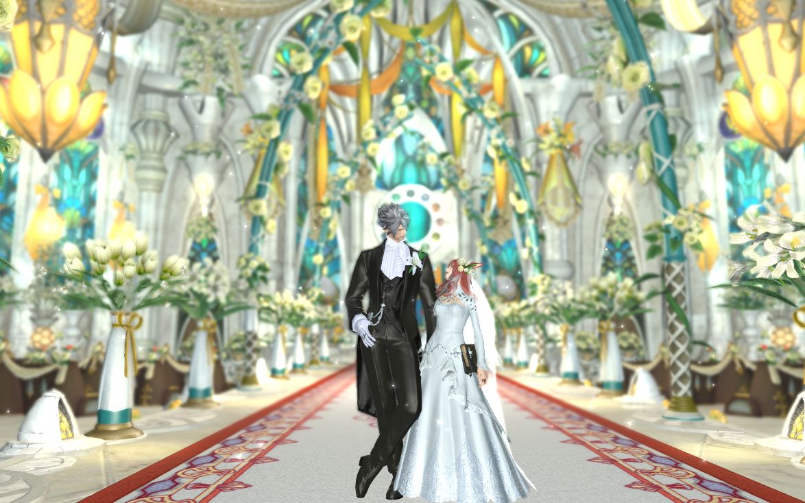 FF14-百合婚礼啥的肯定没人感兴趣