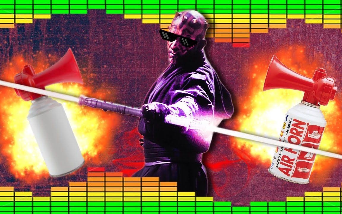 Star Wars Duel of the Fates - MLG Airhorn Remix_哔哩哔哩_bilibili