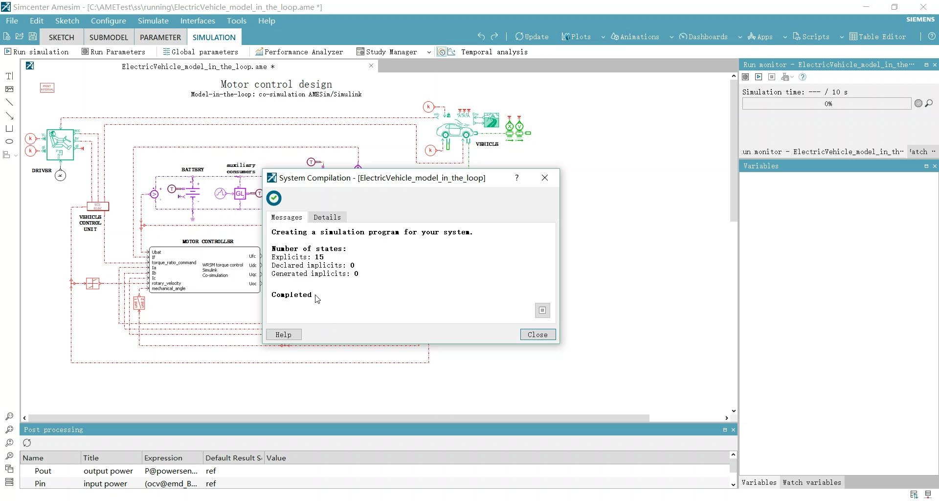 AMESIM车辆仿真特级-AmeSim与Simulink联合仿真_哔哩哔哩_bilibili