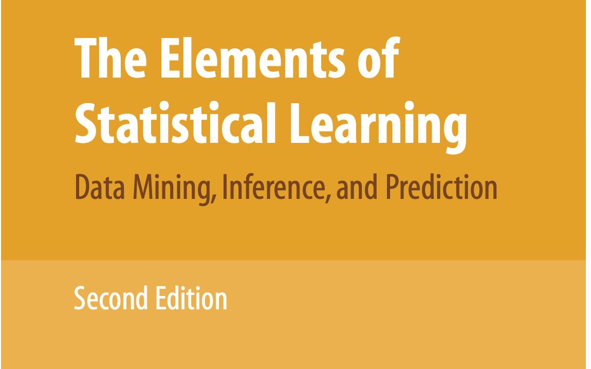 [Reading seminar] The Elements of Statistical Learning《统计学习基础》研讨会 2_哔哩哔 ...