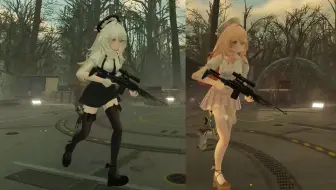 [绝地潜兵2mod]VRC_Chiffon-Casual bunny dress替换DP-40&DP-11民主中甲_哔哩哔哩bilibili