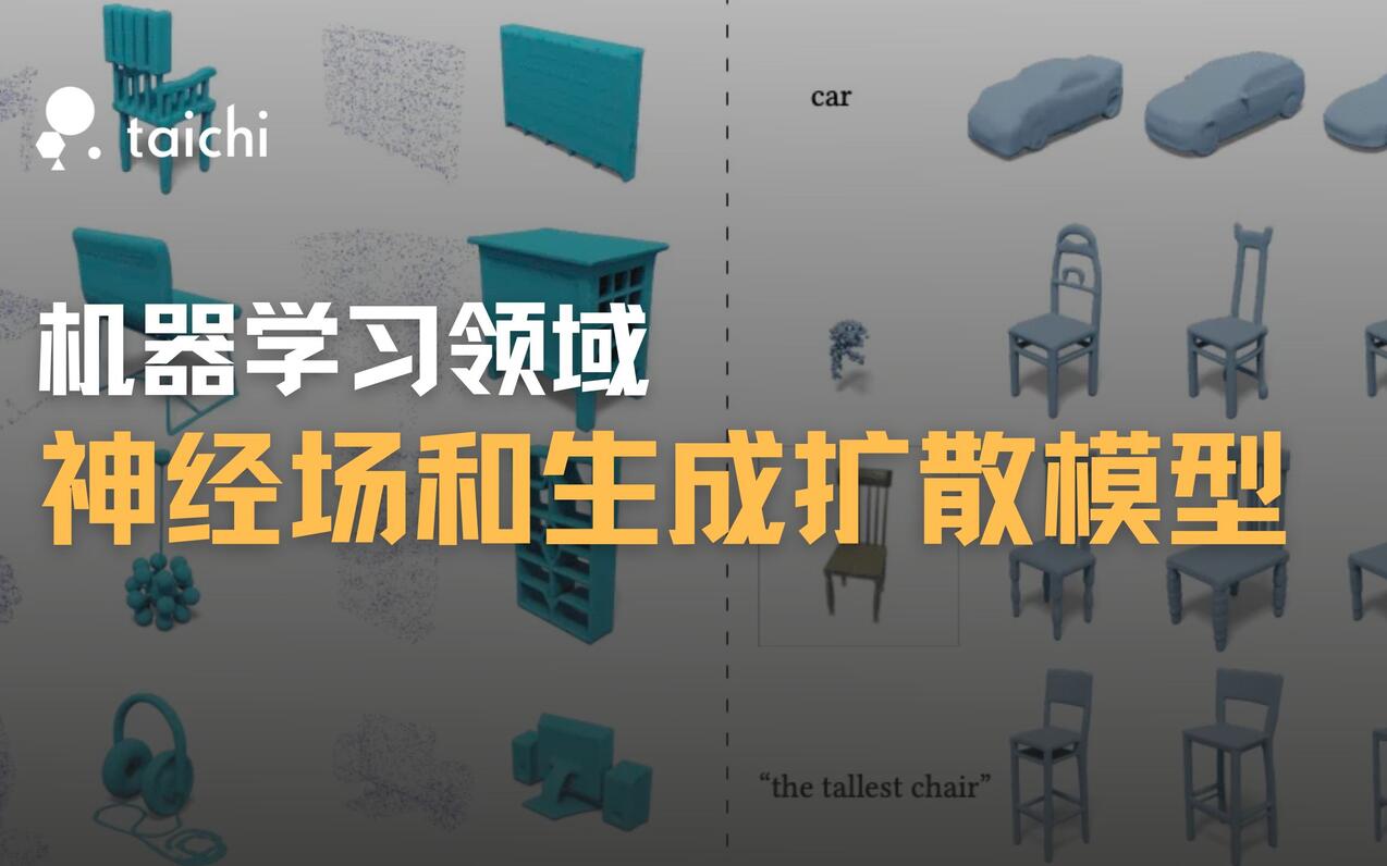 【SIGGRAPH 2023】3DShape2VecSet：面向神经场和生成扩散 - 哔哩哔哩