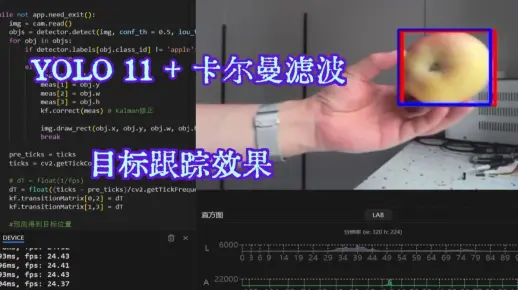 MaixCam视觉模块 YOLO11 + 卡尔曼滤波进行目标跟踪_哔哩哔哩_bilibili