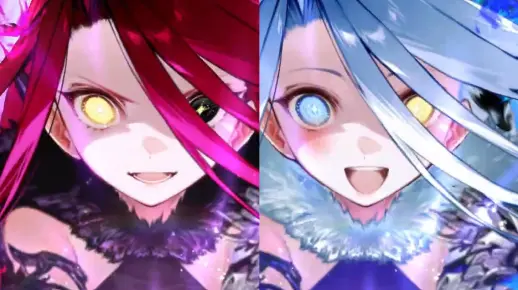 【FGO】果子龙姐妹宝具差分合集，姐妹两版宝具选择_哔哩哔哩bilibili_FGO