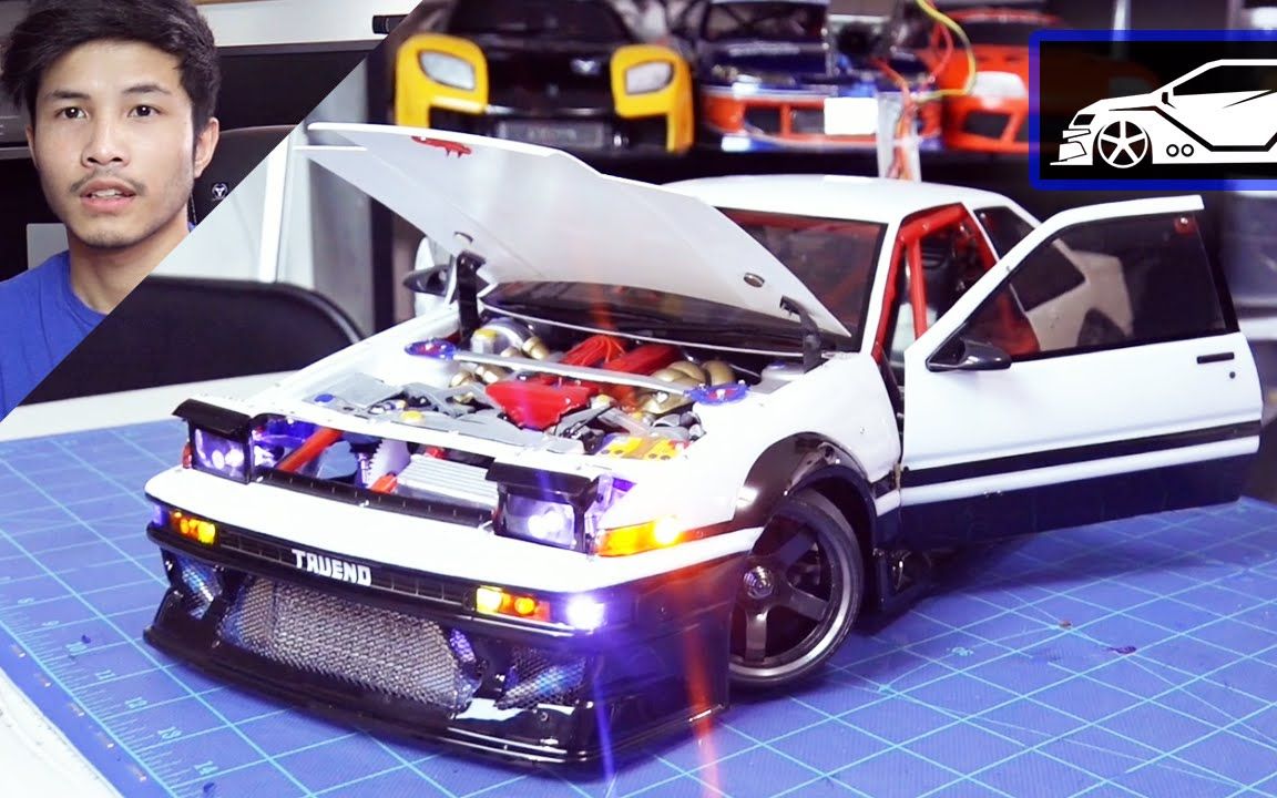 【RC/AE86】如何制作一台RC的AE86_哔哩哔哩_bilibili