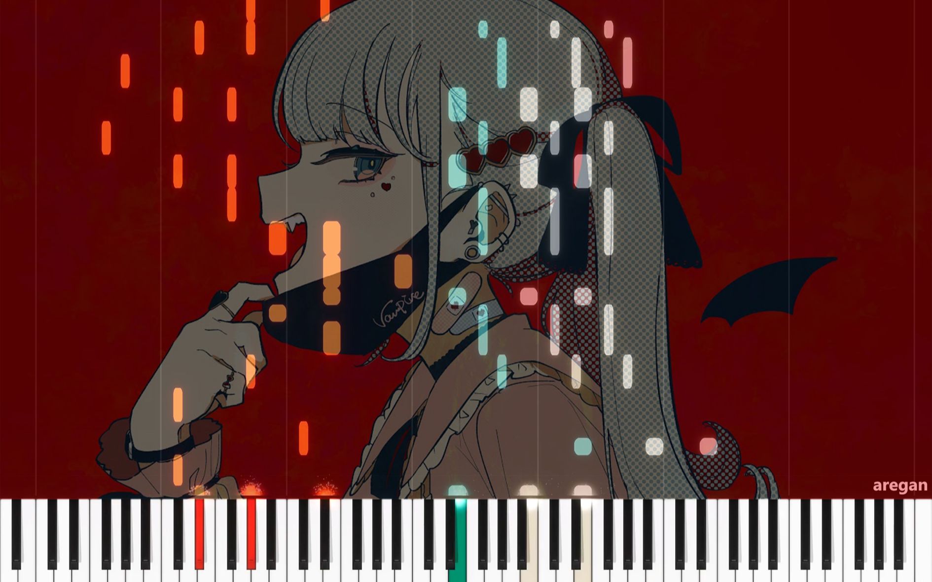 【钢琴】ヴァンパイア/Vampire - DECO*27【Piano Tutorial】【搬运】_哔哩哔哩_bilibili