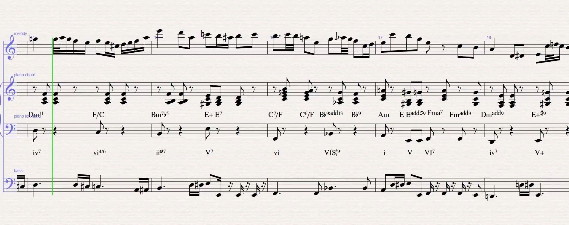 【和声分析】Masquerade - M2U by Polymath9_哔哩哔哩_bilibili